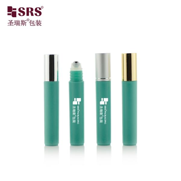 Quality 7ml Pocket Mini Plastic Roller Ball Skincare Serum Liquid Roll On Applicator for sale