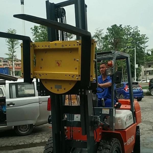Quality 180 Degree Forklift Attachments Rotators Forklift Flippers for sale
