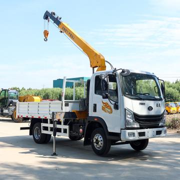Quality Best Price knuckle boom truck mounted crane with truck for sale