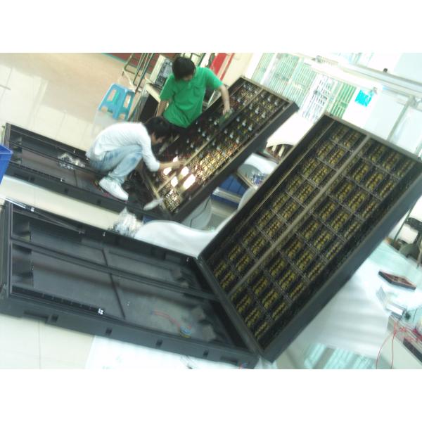 Quality Smooth Outdoor LED Message Signs Easy Maintenance 32*16 Dots P10 Pixel Pitch for sale