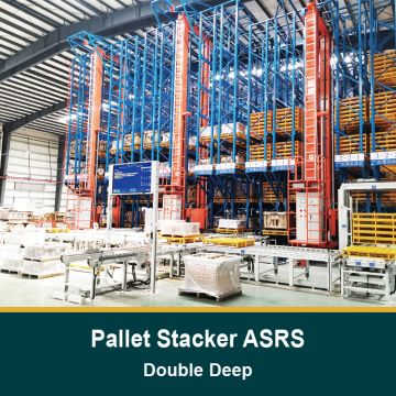 Quality Double Deep Pallet Stacker ASRS, Automatic Storage and Retrieval System for sale