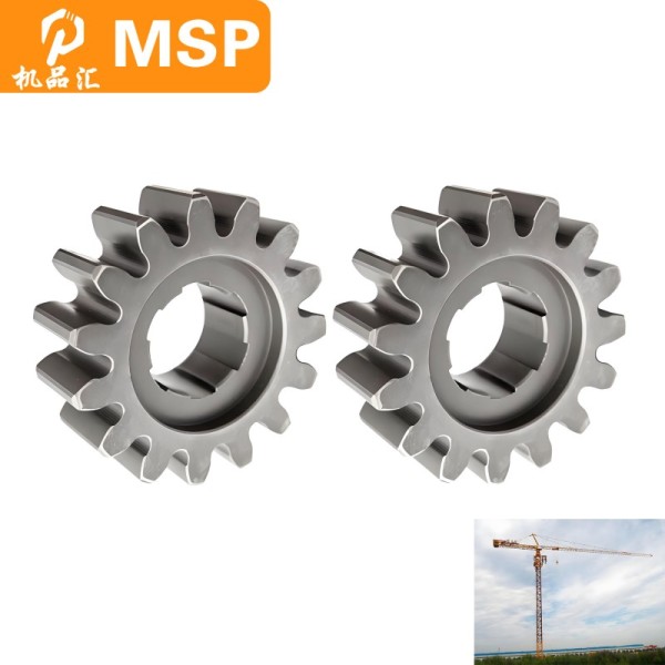 Quality Advanced Fixed Tower Crane Accessory Gear wheel for Stable Lifting Operations for sale