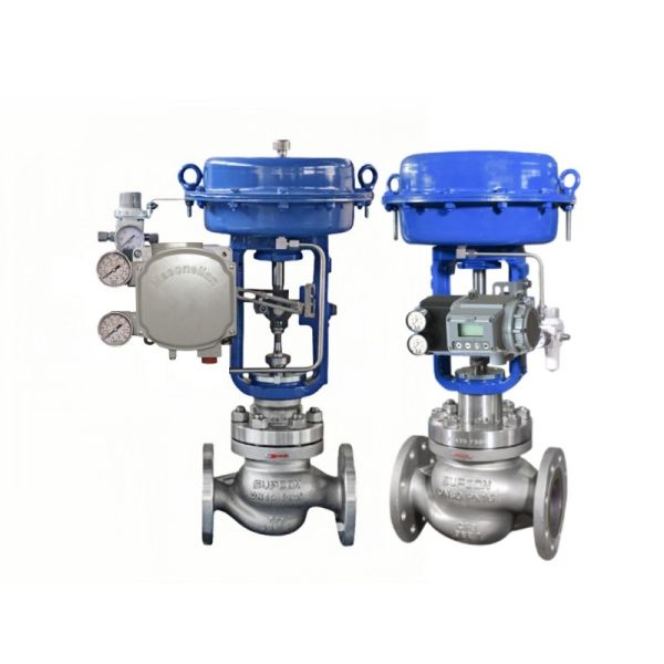 Quality Masoneilan SVI1000 SVI2 SVI3 Intelligent Valve Positioner And China Plunger Type Single Seat Pneumatic Control Valves for sale