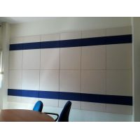 Quality DIY Easy Installation Fabric Wrapped Acoustical Wall Panels Fiberglass Sound for sale