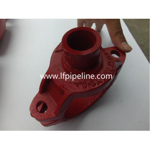 Quality ductile iron grooved pipe fitting elbow 90 dn150 for sale