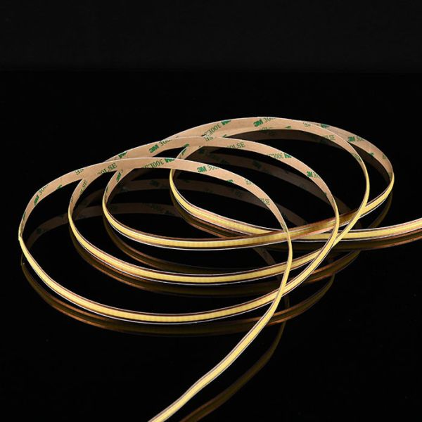 Quality 5 Meter Linear Cob Led Light Strip 12v 528 Leds/M High Brightness Adjustable for sale