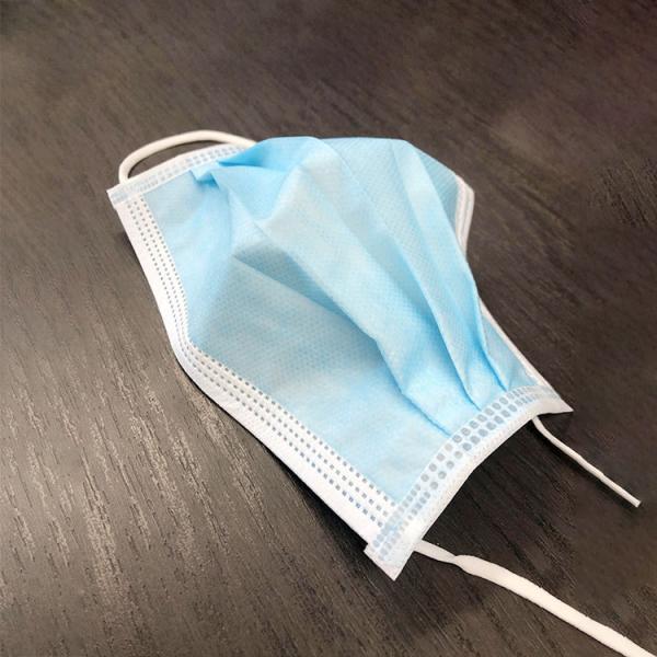 Quality Breathable 175mm* 95mm 3 Ply Non Woven Face Mask for sale
