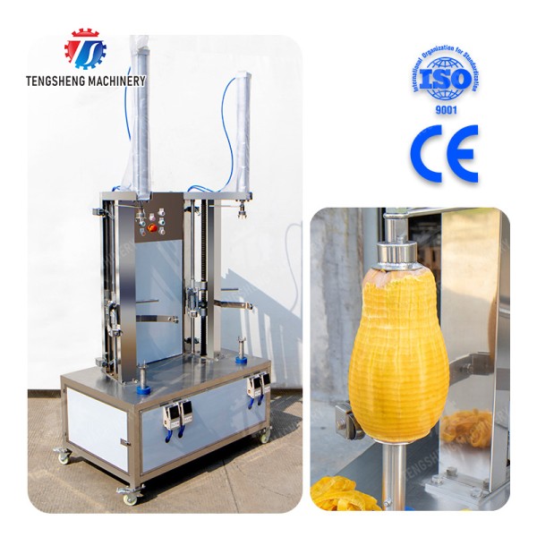 Quality papaya chieh-qua pumpkin wax gourd pineapple Vegetable Vertical double cutter for sale