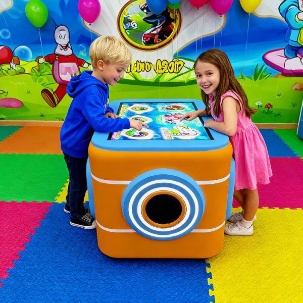 Quality Children's Interactive Touch Game Table with Multi-touch Screen and Educational for sale