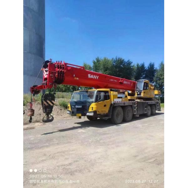 Quality Used SANY 80 ton Crane and Excellent Performance for Construction Projects for sale