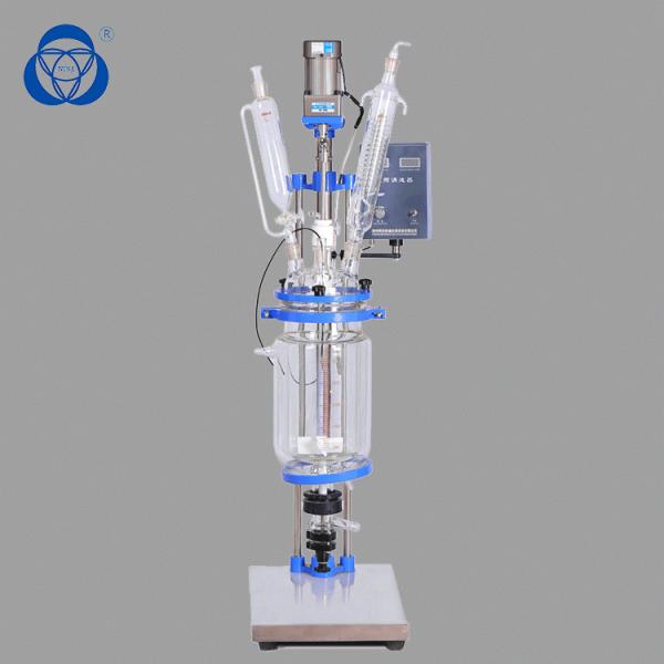 Quality Single Layer Lab Glass Reactor High Performance 250mL-250L Volumes for sale