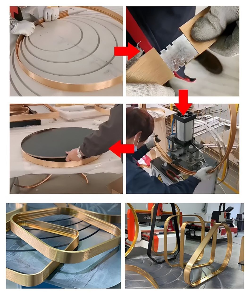 Antikythera K30 Mirror Frame Aluminum Profile Round Bending Making Machine for Mirror Aluminium Profile