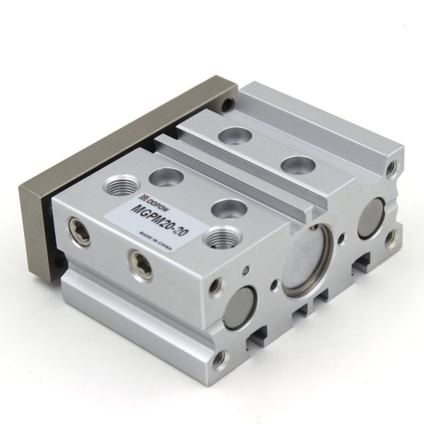 Quality Small Pneumatic Air Cylinders MGP Series Pneumatic Piston Rod Cylinders for sale
