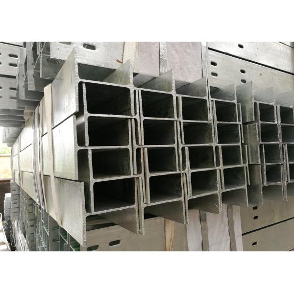 Quality Hot Rolled Highway Guardrail Systems , Galvanized Surface Guardrail H Beam Post for sale