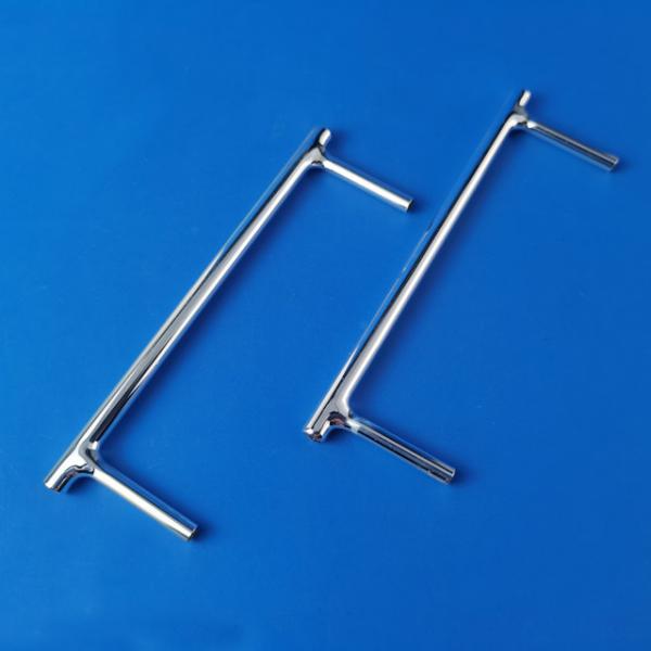 Quality Silver Coated Surface Quartz Glass Tube Stable Performance for sale