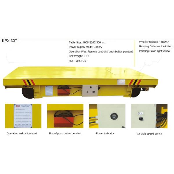 Quality Dumping Platform Industrial Material Carts , Simple Structure Lifting Table for sale