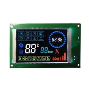 Quality VA LCD Segment Display Module Chip On Board Color Icons 5.0V High Contrast LCD for sale