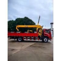 Quality Customize Iron Crane Lifting Height 9.9m Hydraulic Turnover Dongfeng Dolica for sale