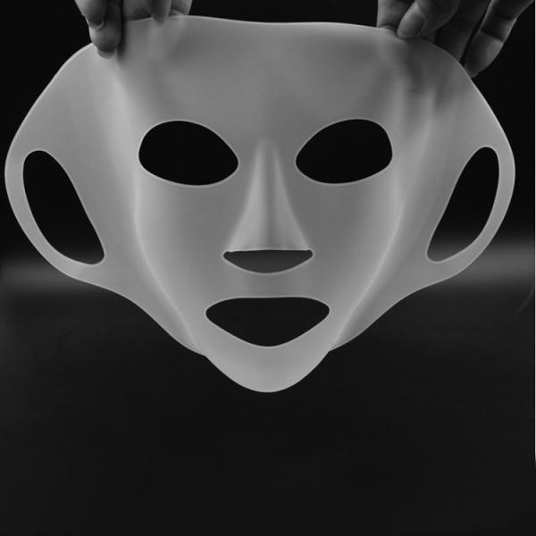 Quality Washable Odorless Silicone Sheet Mask , Scratch Resistant Silicone Face Cover for sale