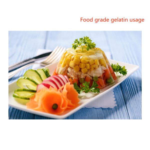 Quality Low Ash Content Grass Fed Gelatin High Gel Strength for sale