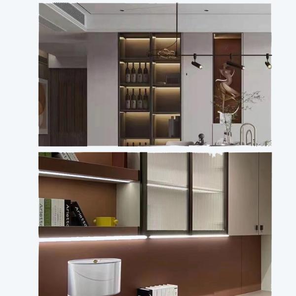 Quality Led Under Cabinet Light Battery 12V Surface Mounted LED Cabinet Light With 3500K Warm White for sale