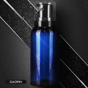 Quality Luxury Shampoo And Conditioner Bottle 130ml Blue PCR Body Lotion Packaging for sale