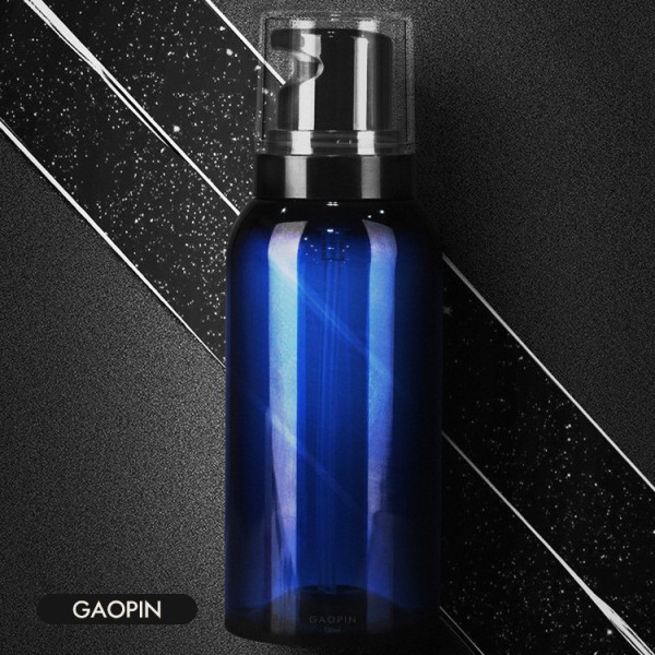 Quality Luxury Shampoo And Conditioner Bottle 130ml Blue PCR Body Lotion Packaging for sale