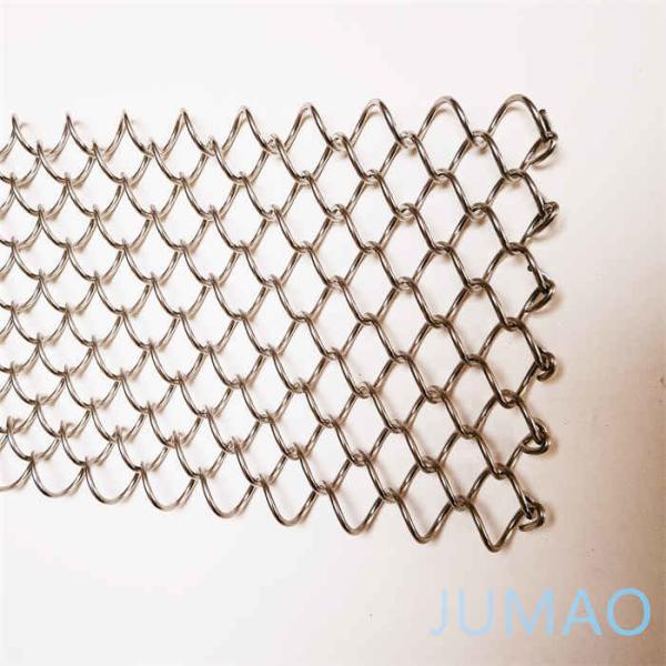 Quality Fireplace Metal Mesh Curtains Stainless Steel Metal Mesh Drapes for sale