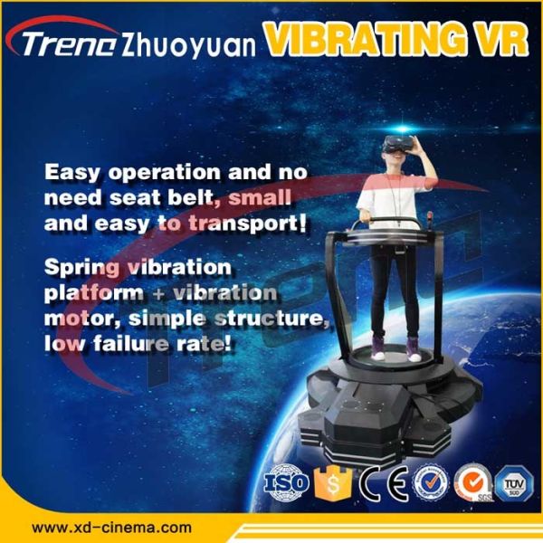 Quality 360° Panoramic Vibrating VR Simulator Coin Operated With HD VR Glasses for sale