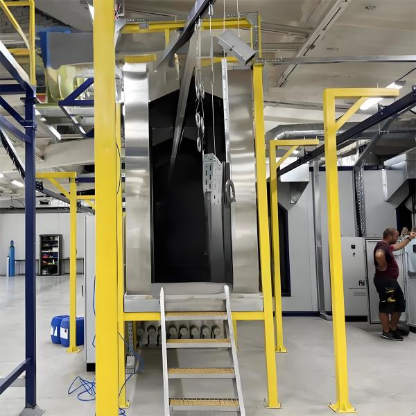 Quality Filter Powder Recycling Powder Coating Booth for sale