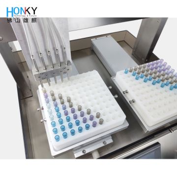 Quality Desktop Type 2ml High Speed Essential Oil Filling Machine With Ceramic Pump For for sale