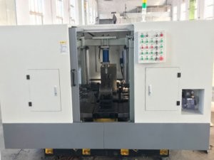Quality 3 Sided Drilling And Tapping Machine PLC System Tapping Drill Press for sale