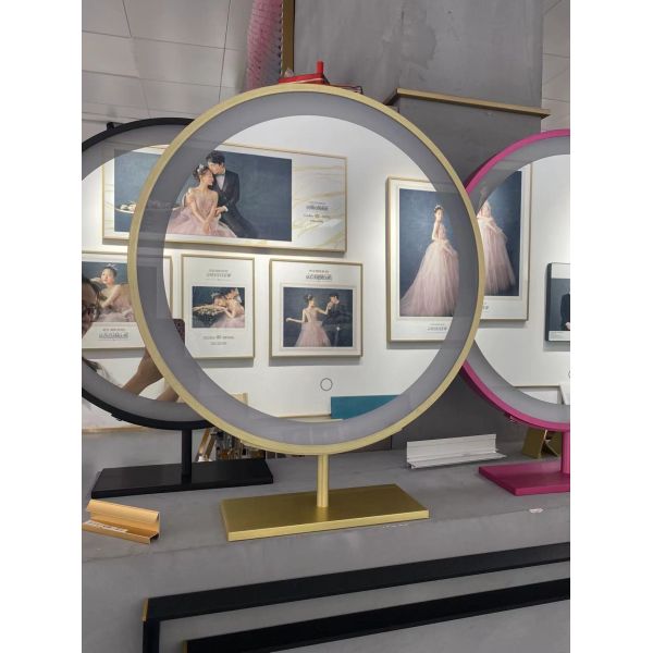 Quality Extruded Aluminium Profile Mirror Frame with Aluminum Alloy Lines and Brushed for sale