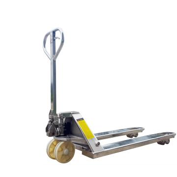 Quality 2.5 Ton Hydraulic Hand Carry Pallet Truck Stainless Steel for sale