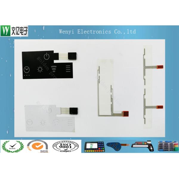 Quality ITO Conductive Capacitive Touch Sensor Switch Membrane Flexible Circuit for sale