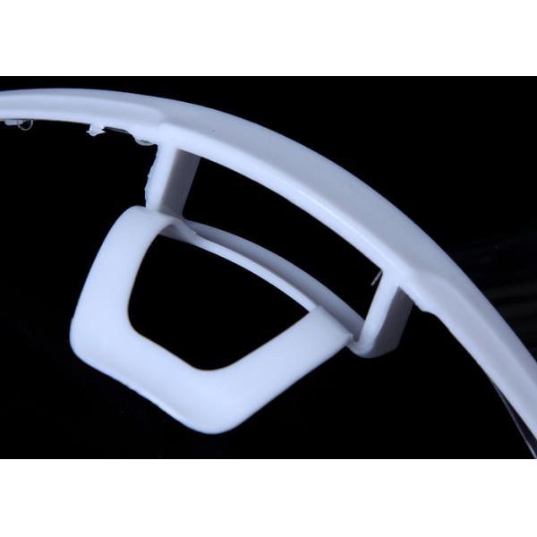 Quality Reused Splash Proof Face Visor Anti Fog Mouth Shield Cover Transparent for sale