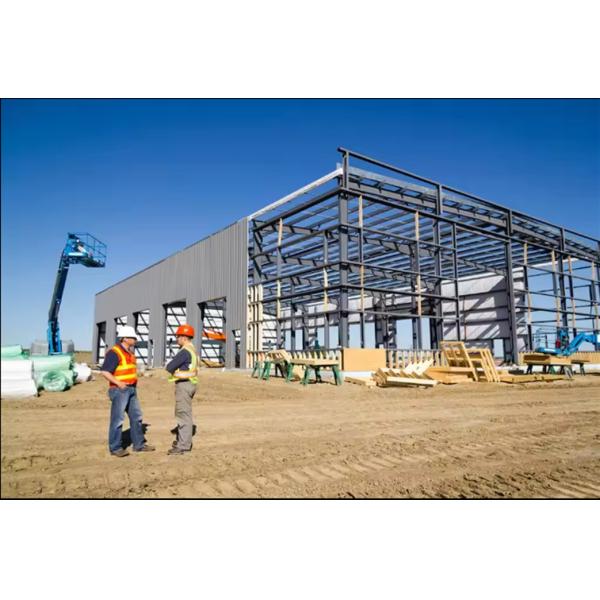 Quality Multi Span Steel Structure Building Quickly Assembled Prefabricated Construction for sale