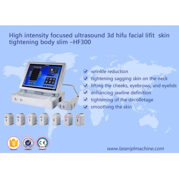 Quality High Intensity Focused Ultrasound HIFU Ultrasound Machine / HIFU Body Slimming for sale