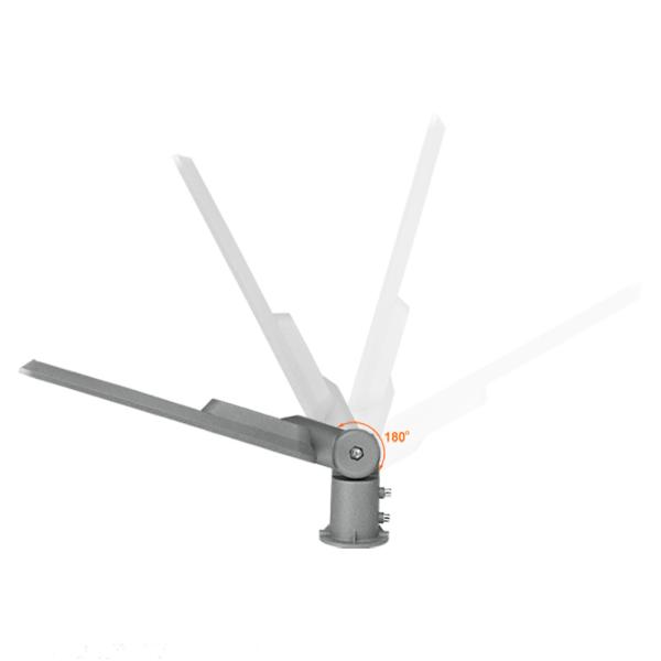 Quality Long Lighting 7500lm Integrated 50 Watt Solar Street Light for sale