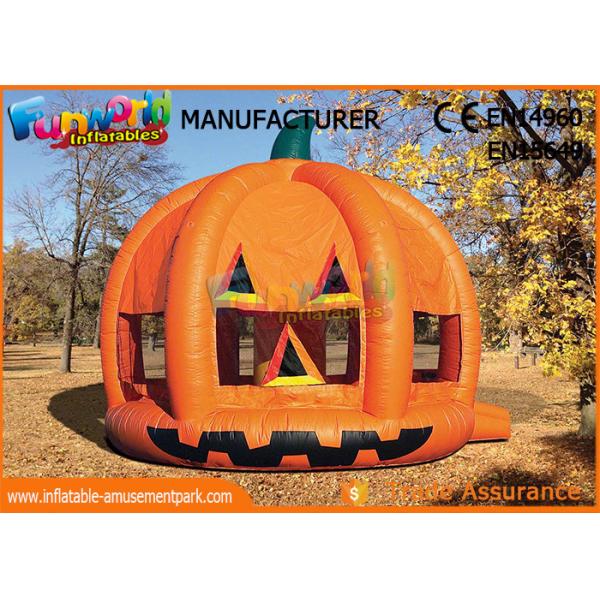 Quality Mini Inflatable pumpkin bounce house For Public / Festival Activity for sale