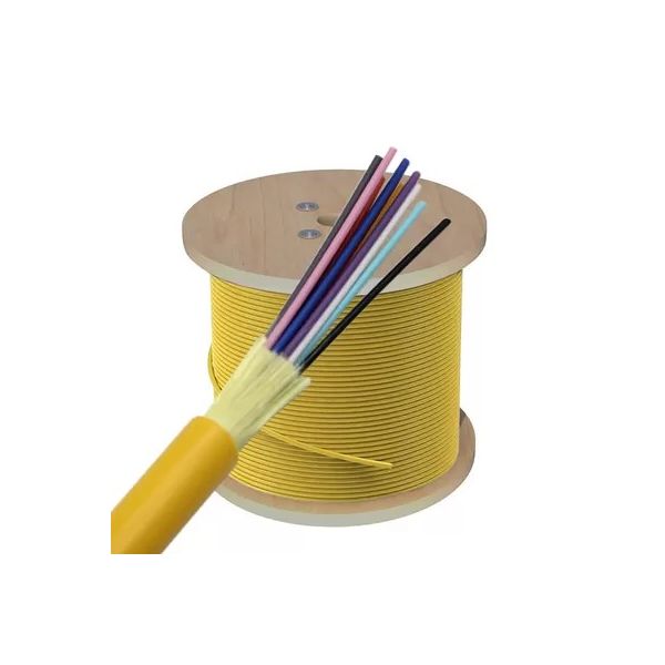 Quality LSZH Indoor Fiber Optic Cable 12 Core For Horizontal Distribution for sale