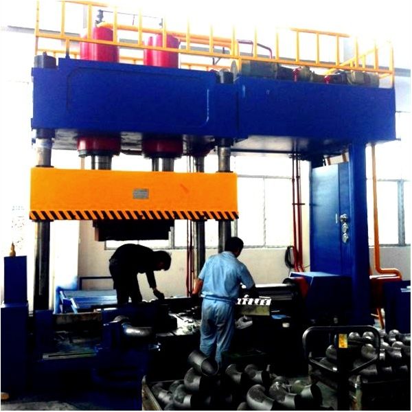 Quality CE Approved Hydraulic Forming Machine , Cold Forming Elbow Beveling Machine for sale