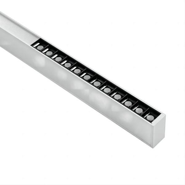 Quality FCC Certified Ceiling Hanging Strip Lights Pendant For Kitchen 40W Aluminum for sale