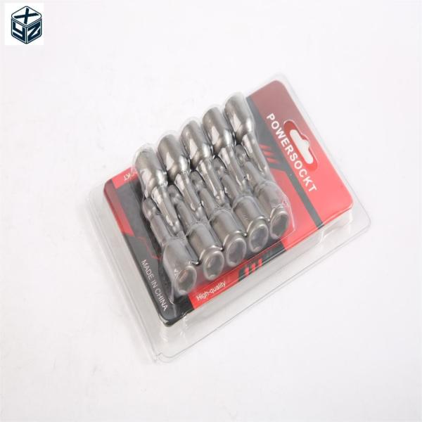 Quality 1/2in Drive CRV Material 6.35 Hexagon Magnetic Nut Driver Set for Hand Electric for sale