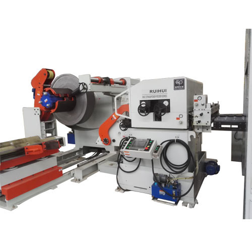 Quality Punch Automatic NC Leveller Feeder Uncoiler Steel Coil Unwinder 12 Months Warranty for sale