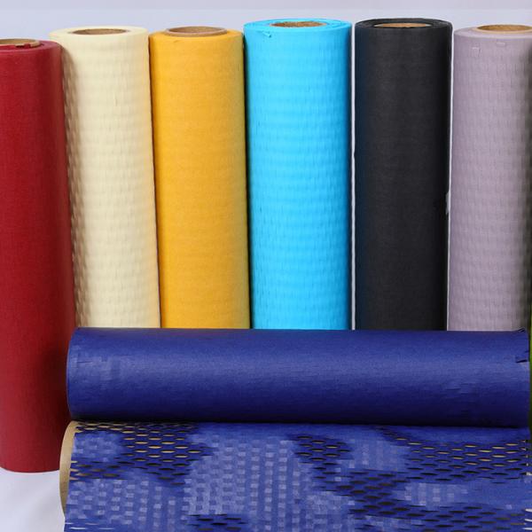 Quality Reusable Cushion Paper Roll 20x40cm Neutral Beige Color for sale