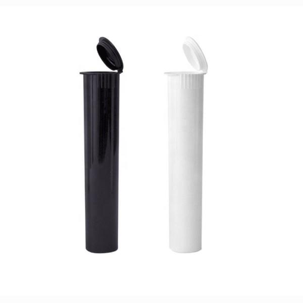 Quality Reusable 19mm x 110mm Pop Top Tube Child Resistant Preroll Packaging for sale