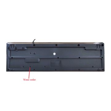 Quality Rugged Waterproof Plastic Keyboard With 12 Function Keys And Numeric Keypad for sale