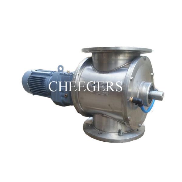 Quality DN350 Rotary Airlock Valves Internal Polished For Alcohol Distilling Equipment for sale