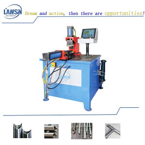 Quality Semiautomatic NC Tube Notching Machine Arc Punching 4kw / 5.5kw for sale
